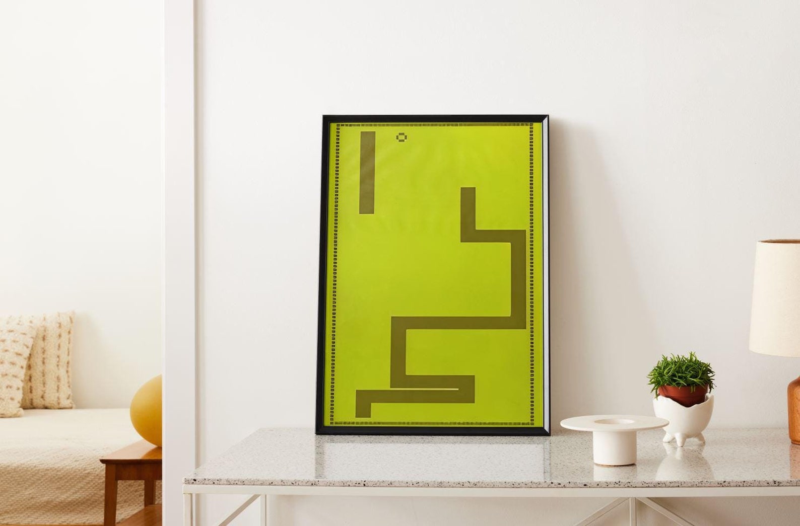 Retro Nokia Snake Game Wall Art | Nostalgic 90s Décor | Vintage Mobile ...