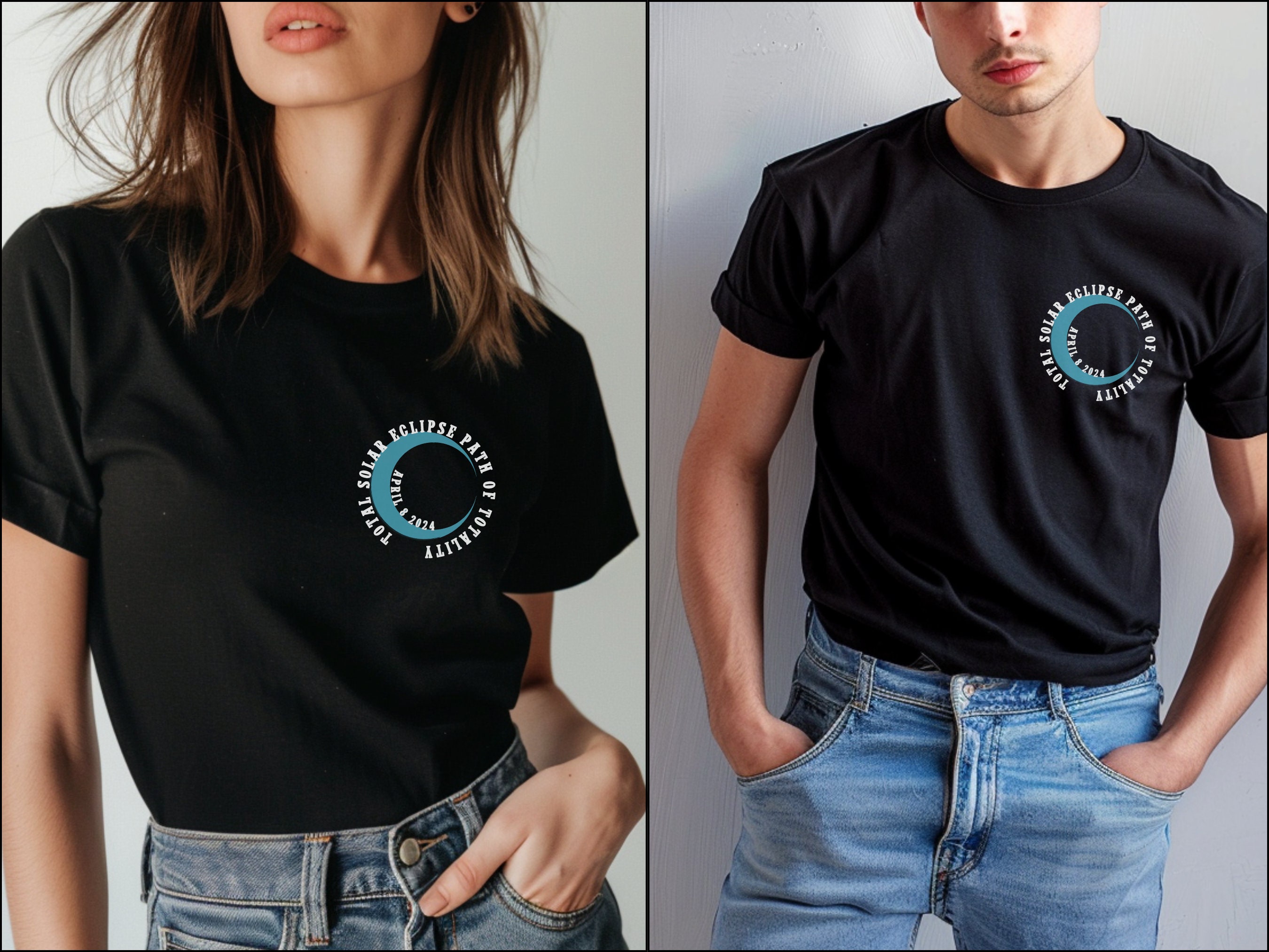 Unisex Eclipse Shirt, Total Solar Eclipse, Eclipse Shirt, 2024 Eclipse ...