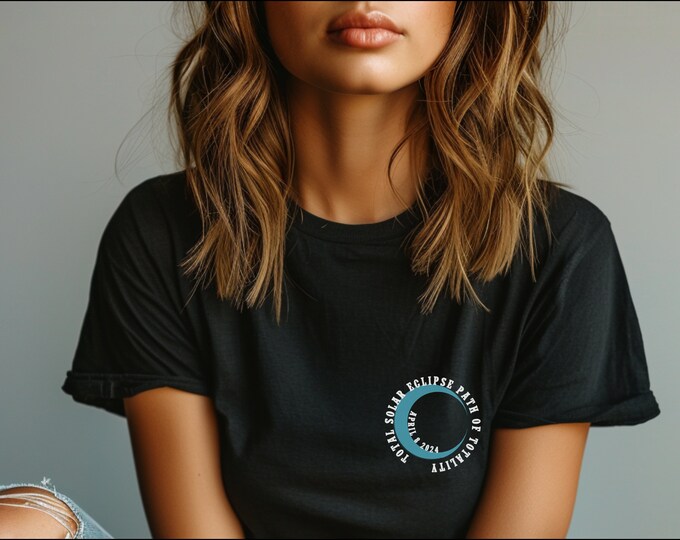 Unisex Eclipse Shirt, Total Solar Eclipse, Eclipse Shirt, 2024 Eclipse ...