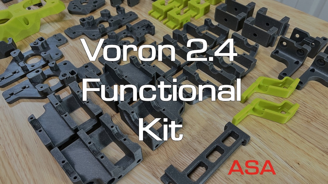 ASA Voron 2.4 R2 Functional 3D Printed Parts Kit + Stealthburner and ...
