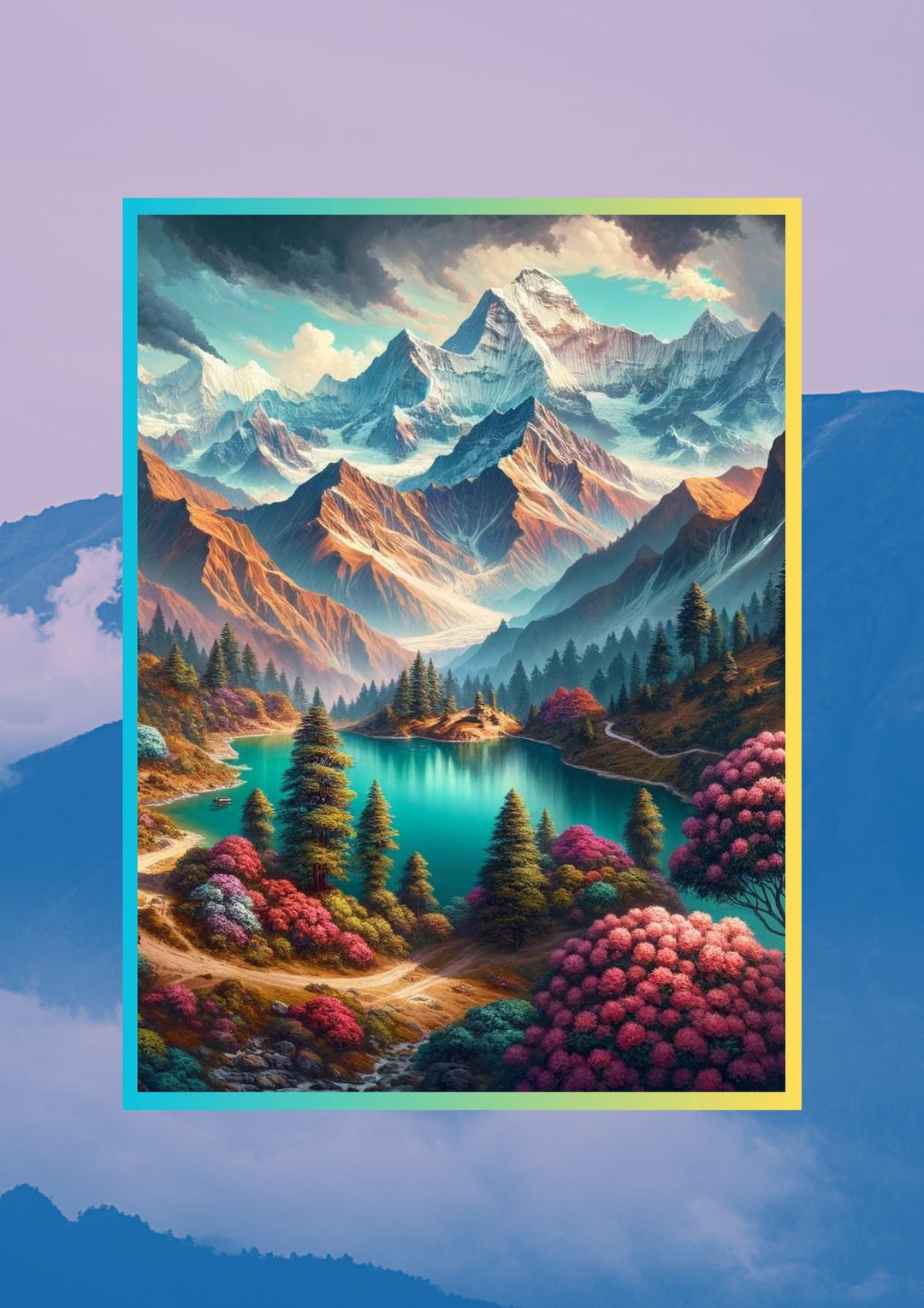 The Himalayan Beauty Wall Decorations - Etsy