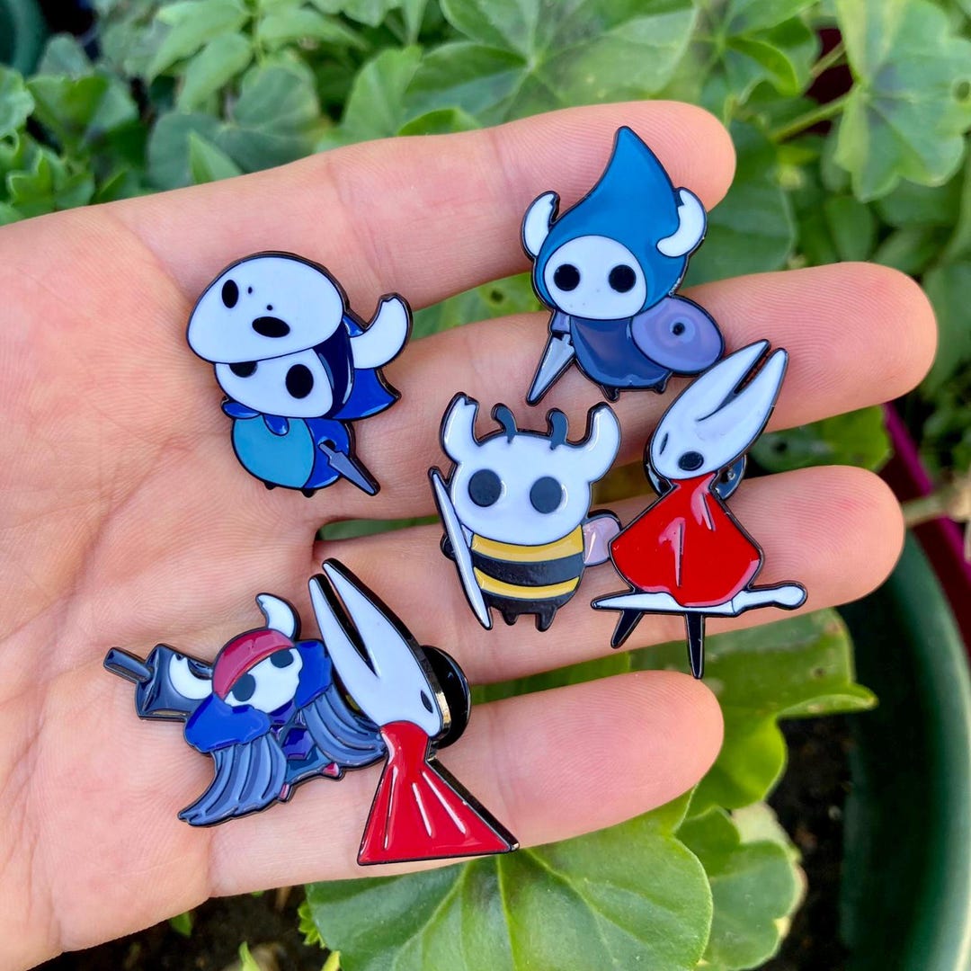 Hard Enamel Pins Hollow Knight Boss - Action Adventure Brooch, Metal ...