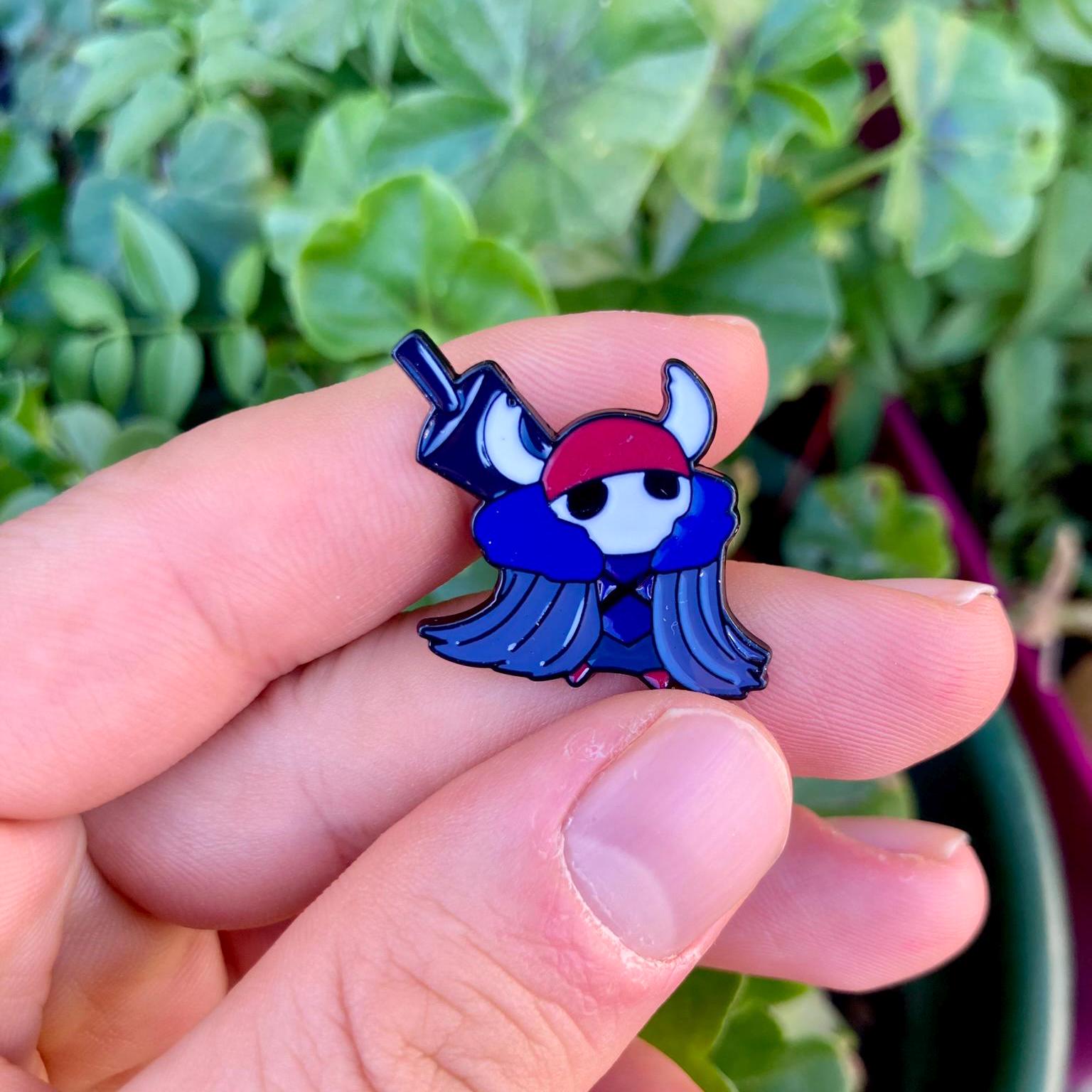 Hard Enamel Pins Hollow Knight Boss Action Adventure Brooch, Metal ...