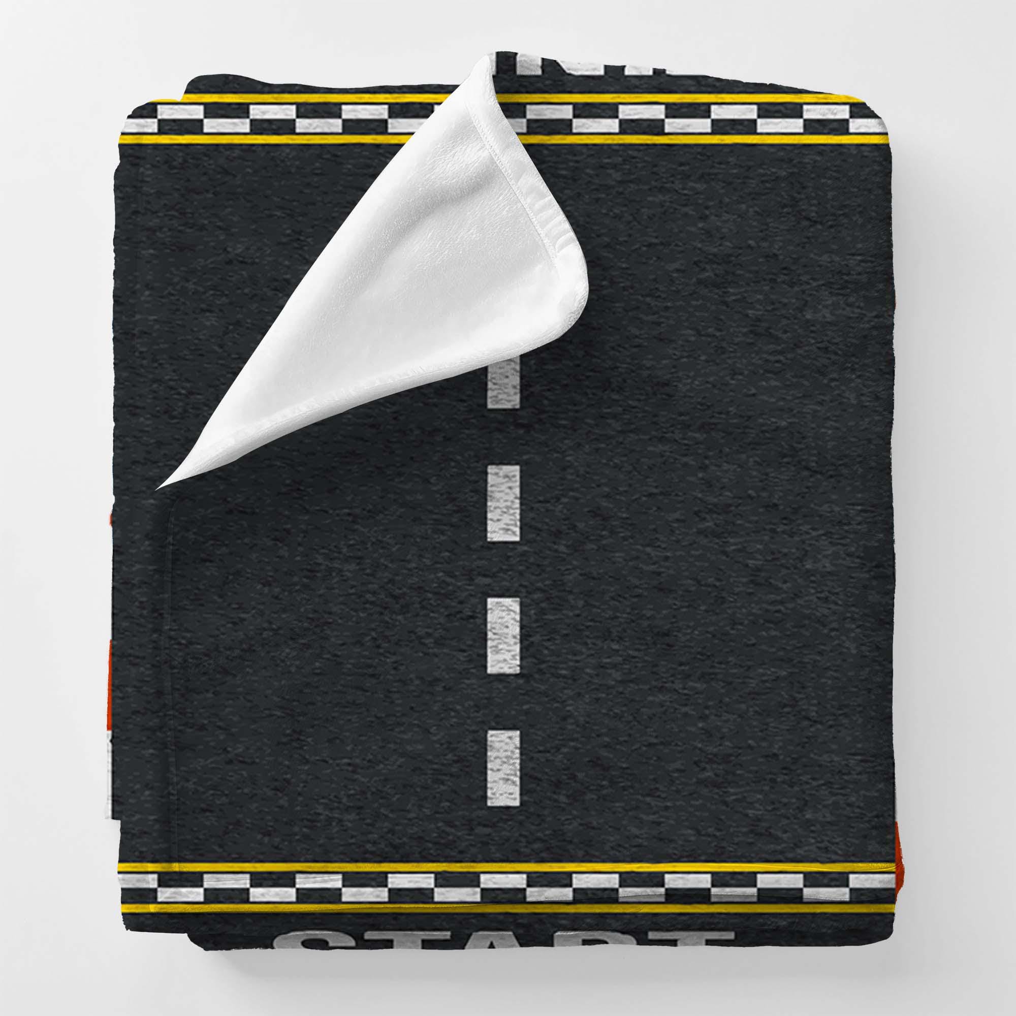 Race Track, Race Track Blanket,start Line,finish Line, Long Racetrack ...