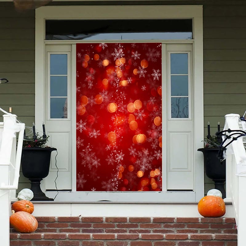 Elastic Christmas Door Covers - Etsy