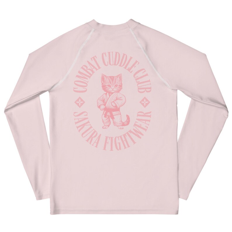 Combat Cuddle Club Kitten Youth Rash Guard, Brazilian Jiu Jitsu, BJJ ...