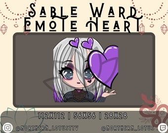 Cute Sable Ward DBD Twitch Emote Dead by Daylight Streamer Discord ...