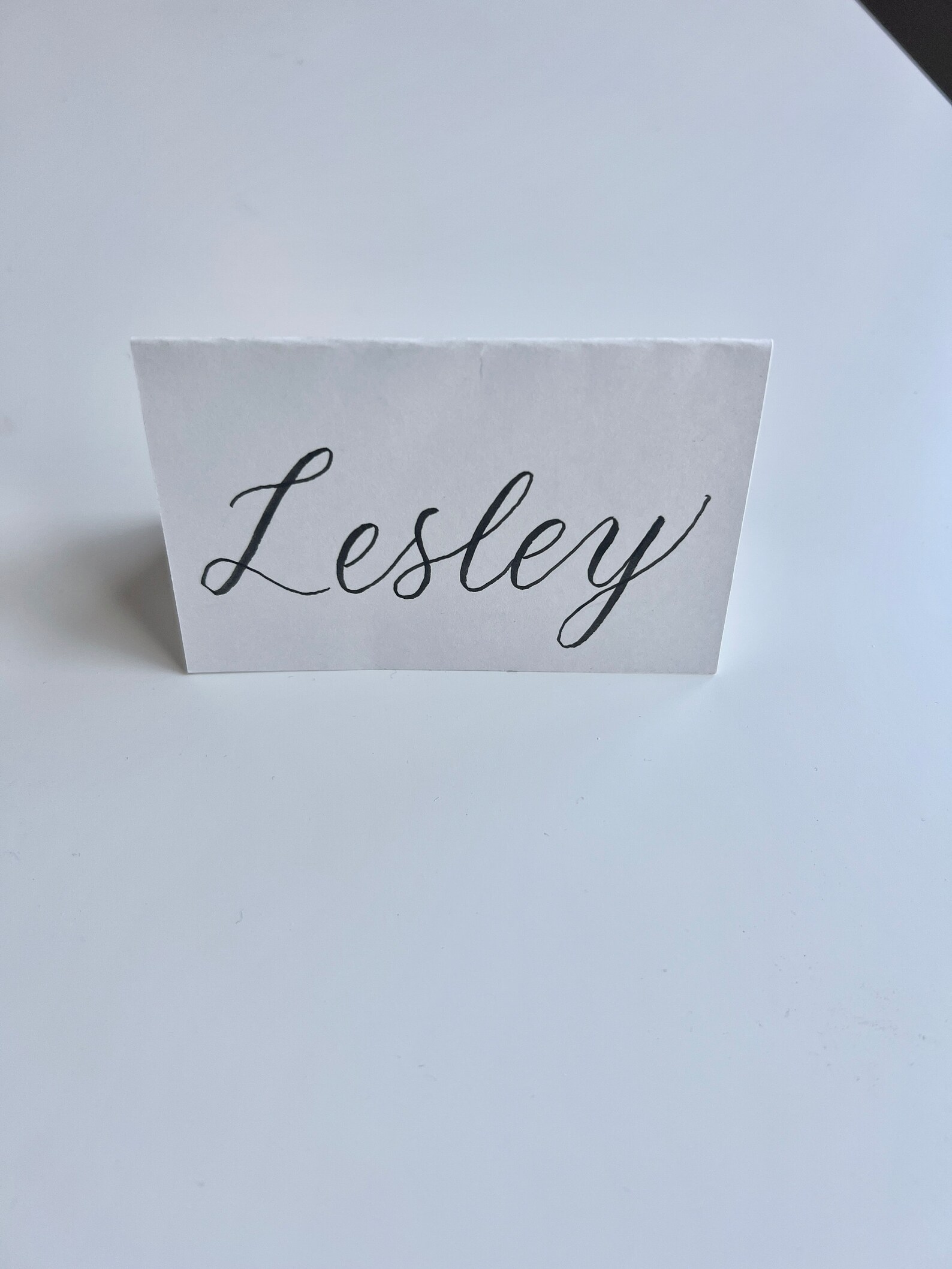 Calligraphy Place Cards - Etsy