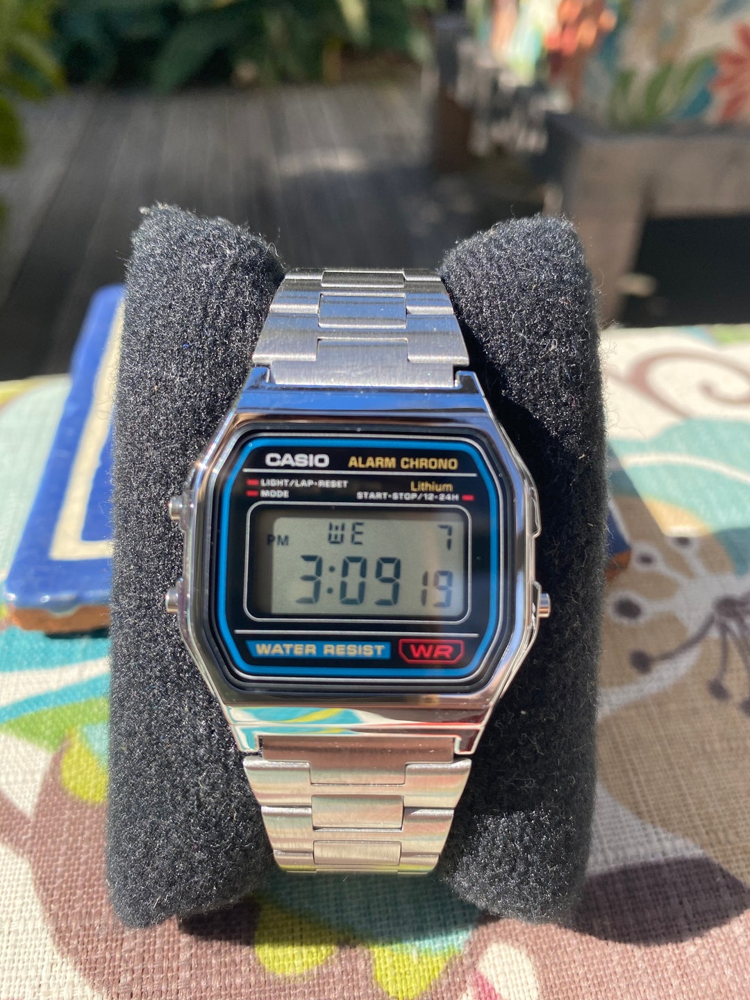 Casio Watch A158wa Original Digital Illuminator Watch - Etsy