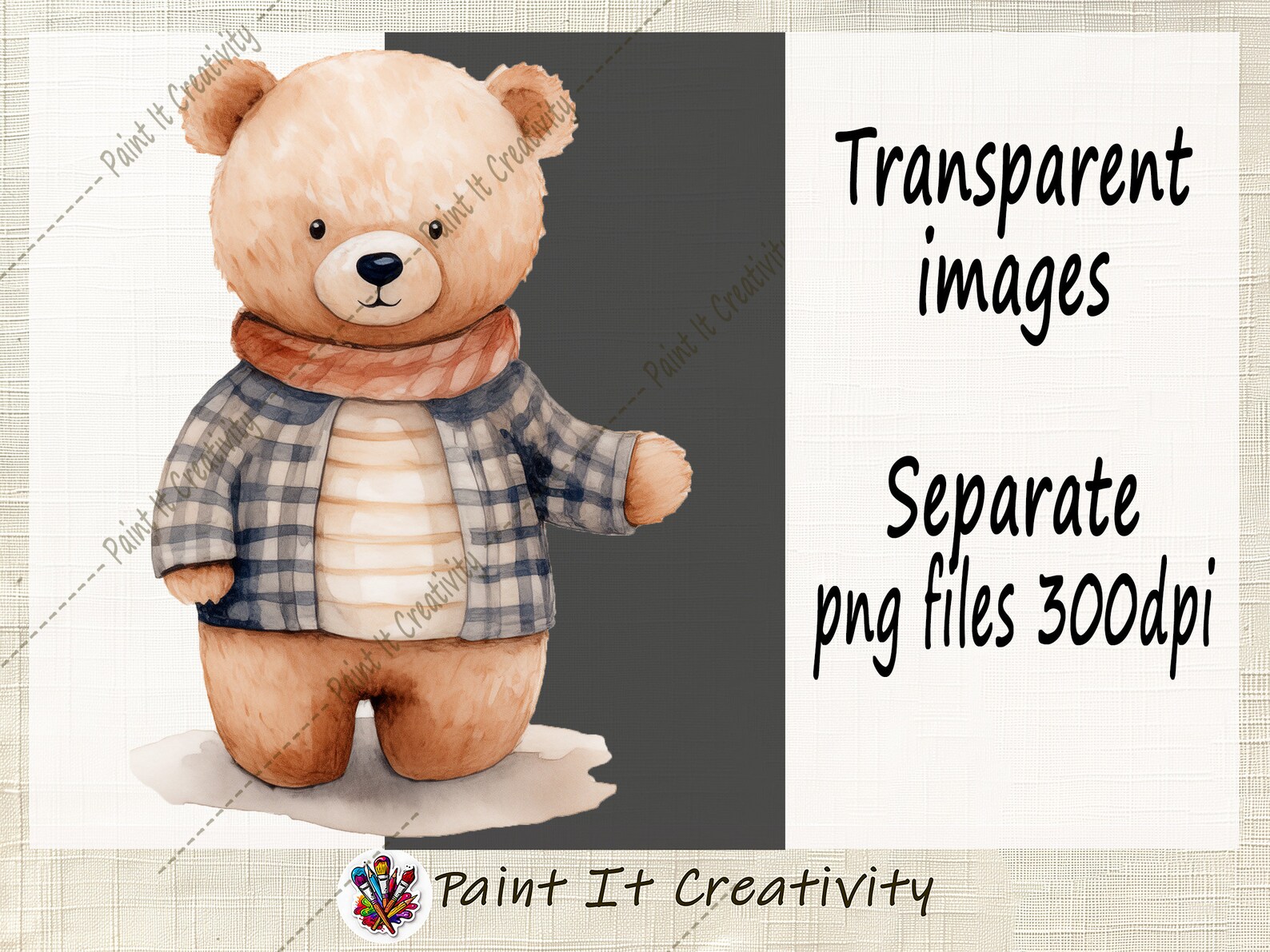 Watercolor Teddy Bears Clipart - Watercolor Cute Teddy Bears Clipart 24 ...