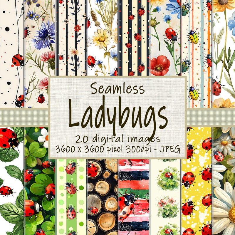 Ladybug Pattern - Etsy