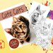 Coloring Page 24 Pages Cute Cats a4210x297mm PDF Instant Download Black ...