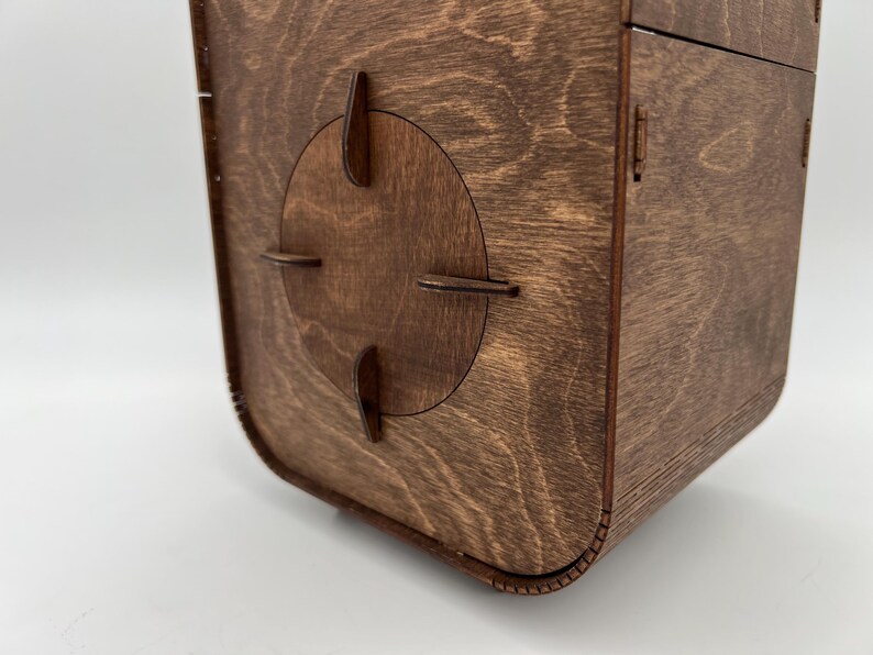 Personalized Honeymoon Fund Box – Wooden Suitcase Money Bank for ...