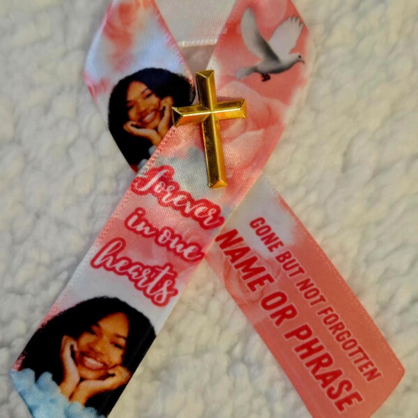 Memorial Ribbon - Etsy