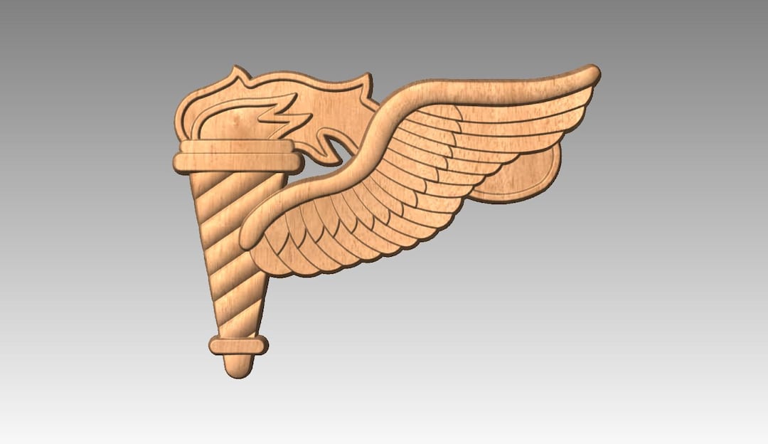 U.S. Army Pathfinder Badge 3D Model - Etsy