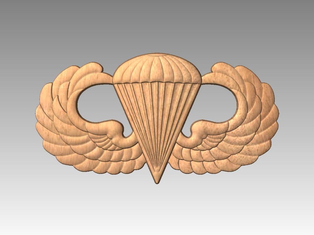 U.S. Army Airborne Basic Parachutist Badge - Etsy