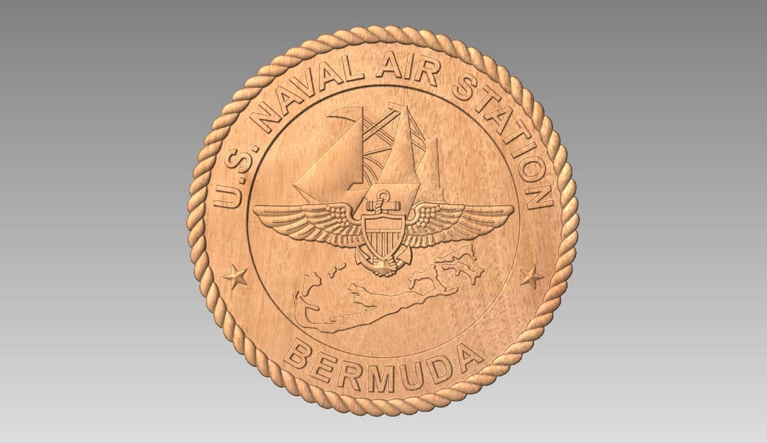 US Naval Air Station Bermuda 3D Model - Etsy