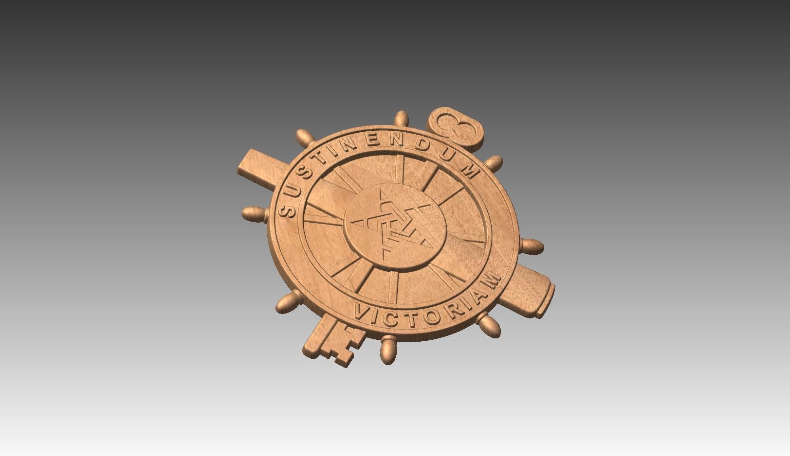 U.S. Army Logistics Branch Insignia 3d Model - Etsy