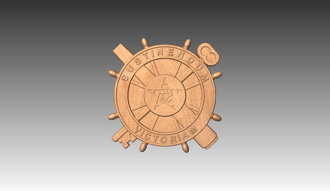 U.S. Army Logistics Branch Insignia 3d Model - Etsy