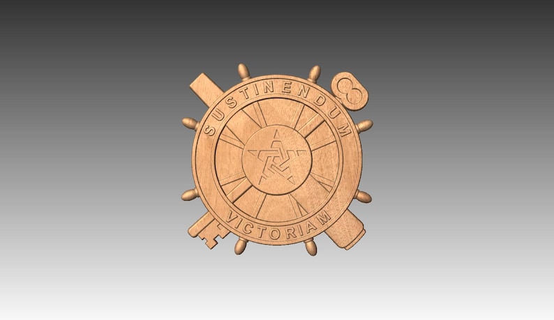 U.S. Army Logistics Branch Insignia 3d Model - Etsy