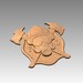 Firefighter Badge 3d Model - Etsy