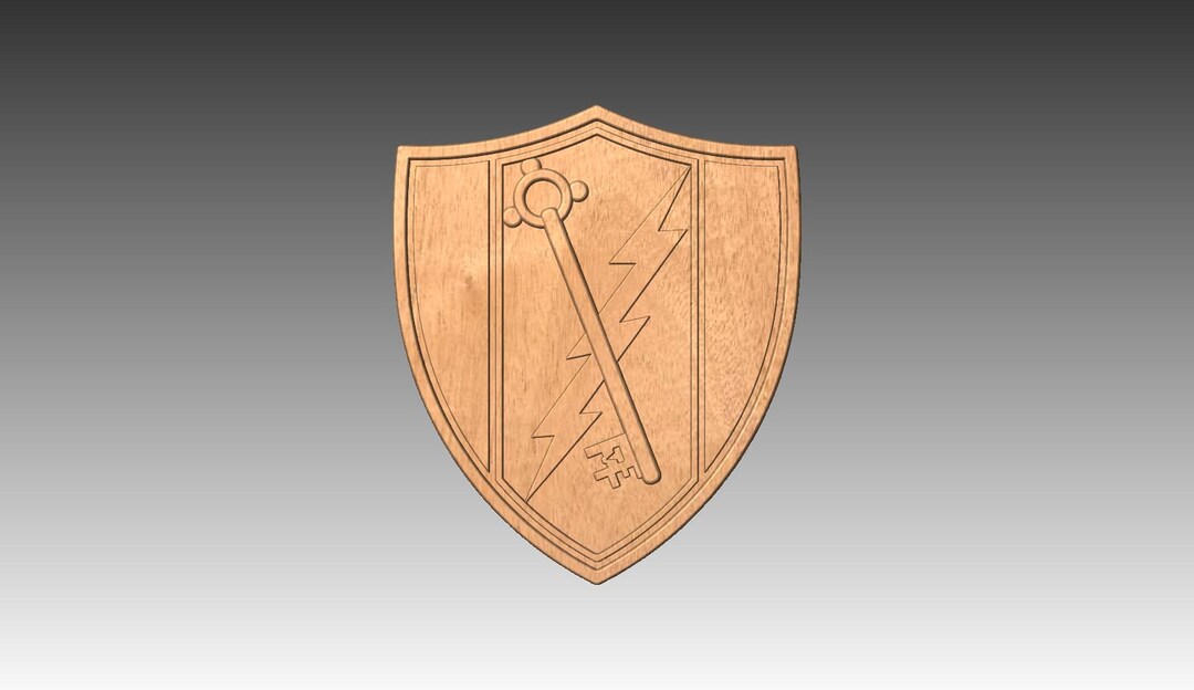 U.S. Army Electronic Warfare Branch Insignia 3D Model - Etsy