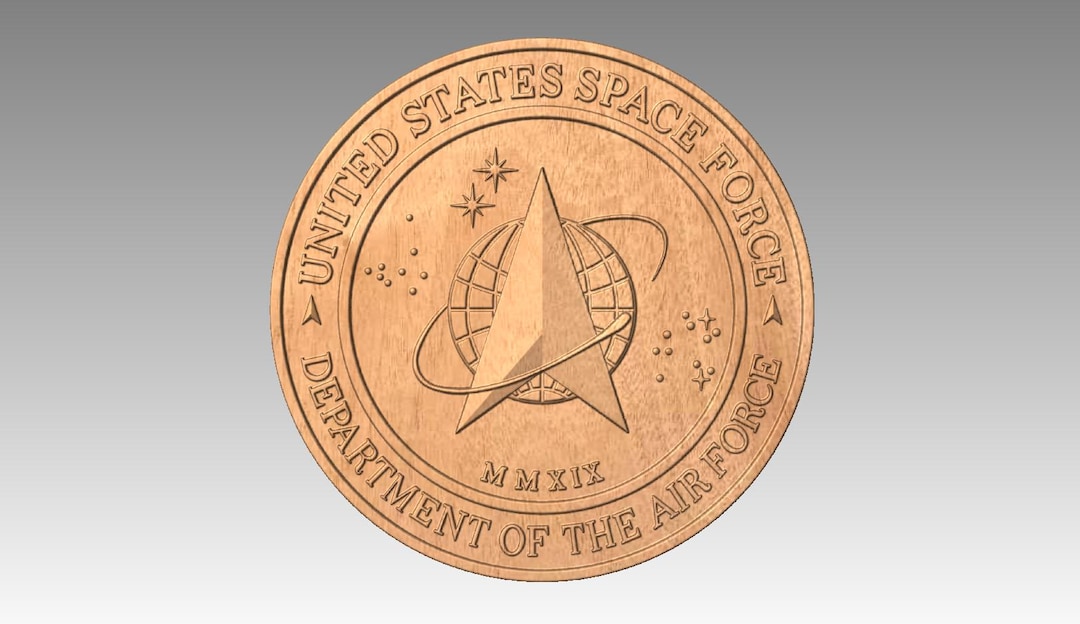 U.S. Space Force Seal 3D Model - Etsy