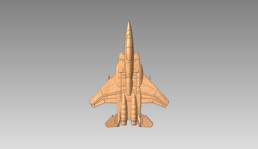 USAF F-15 3D Model - Etsy