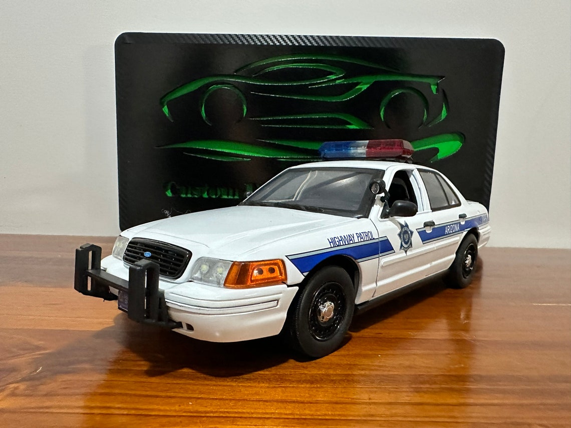 1/18 Arizona Highway Patrol Crown Victoria - Etsy