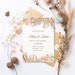 Wedding Invitation Card, Boho Wedding Invitation Card Template ...