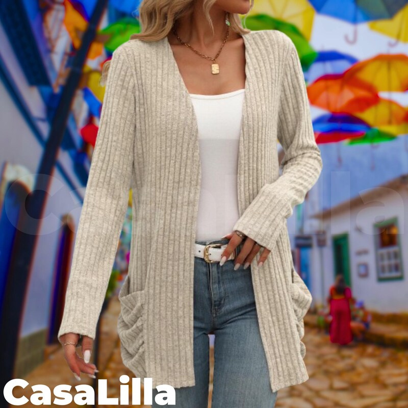 Loose Cardigan - Etsy