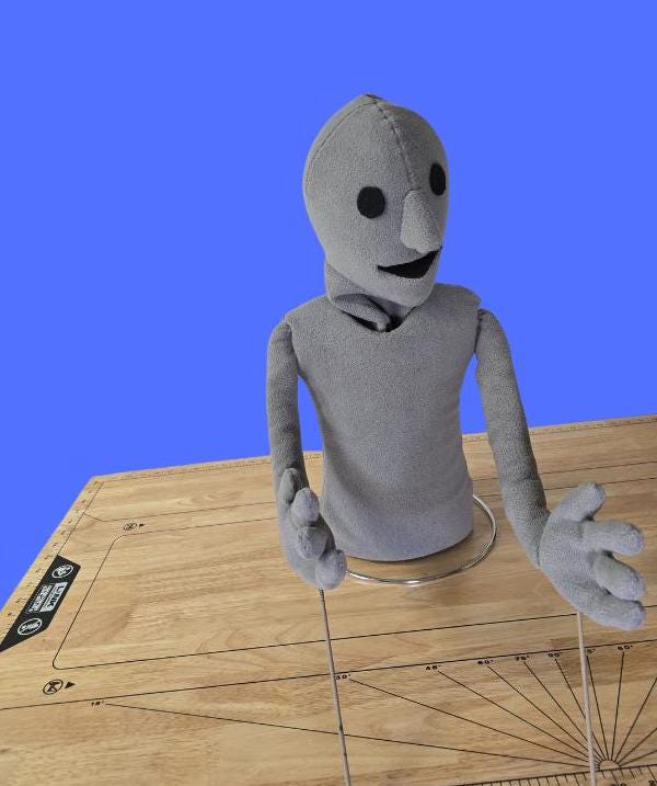 NPC Puppet - Etsy