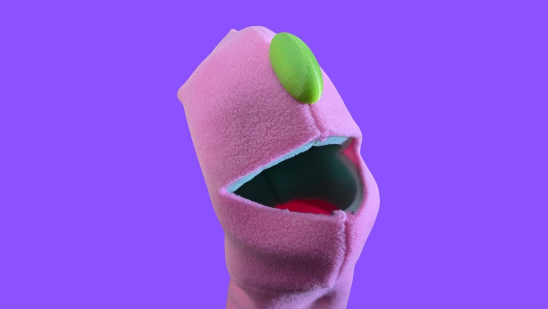 Physical 3D Nose for Puppet - Bean Shaped Nose (LONG) - Etsy