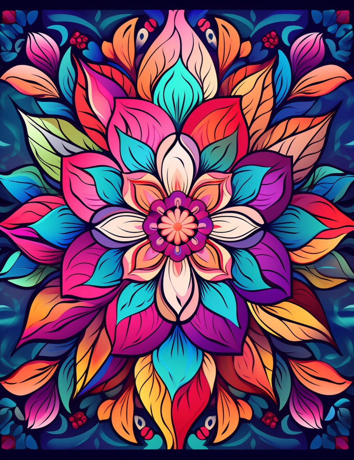 Mandala Pattern - Etsy