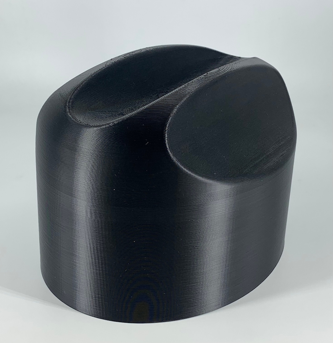 Cattleman Hat Block: ABS Hat Making Form, Optional Tipper (size 54-63 ...