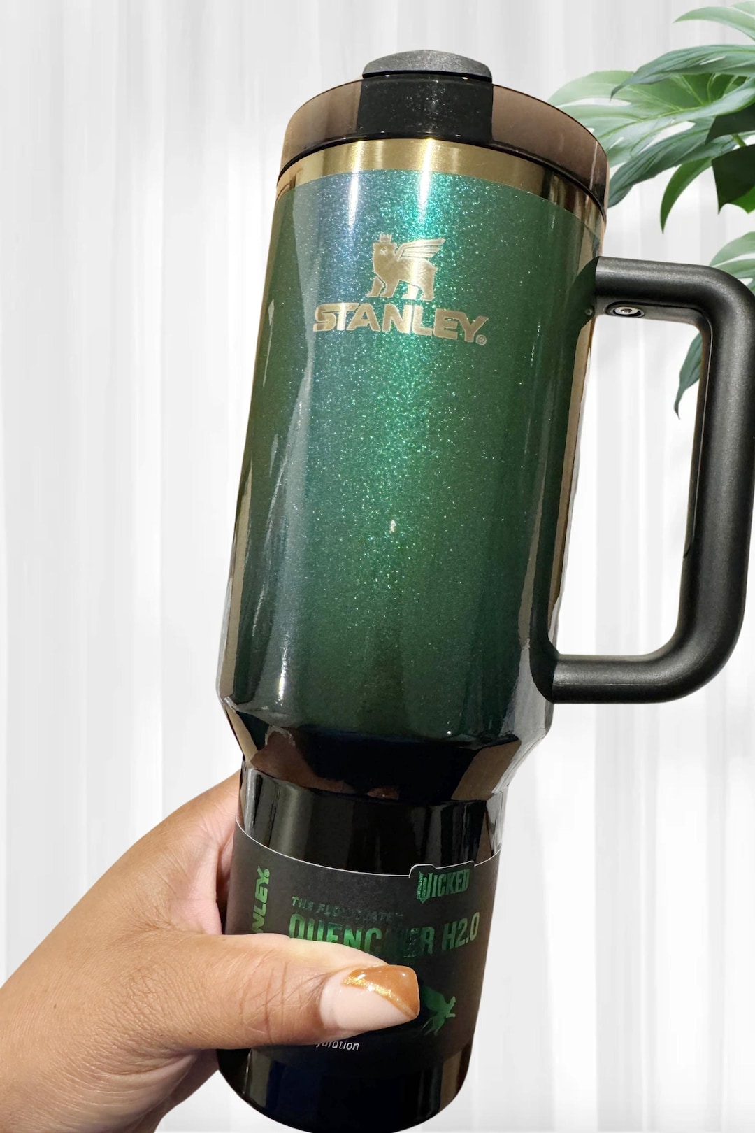 Customizable Green Elphaba Wicked 40oz Stanley Tumbler,personalised ...