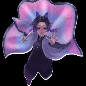 Shinobu Sticker - Etsy