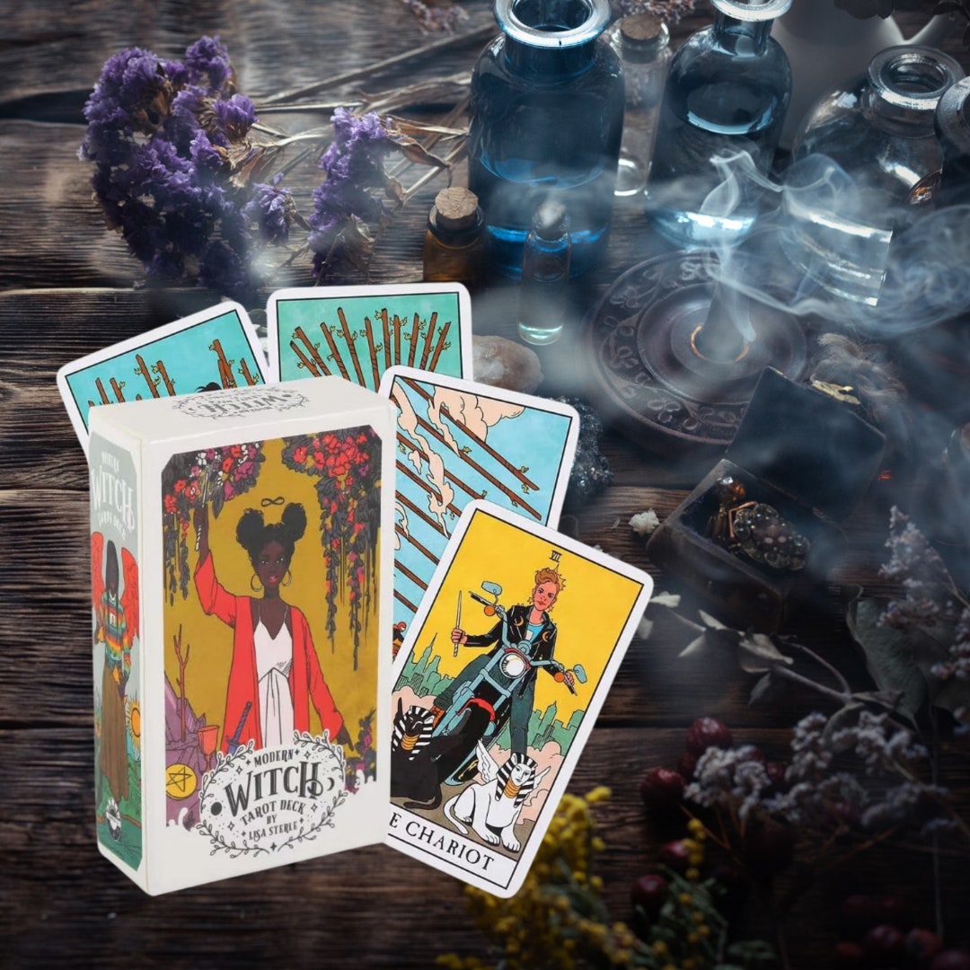 Modern Witch Tarot Cards - Etsy