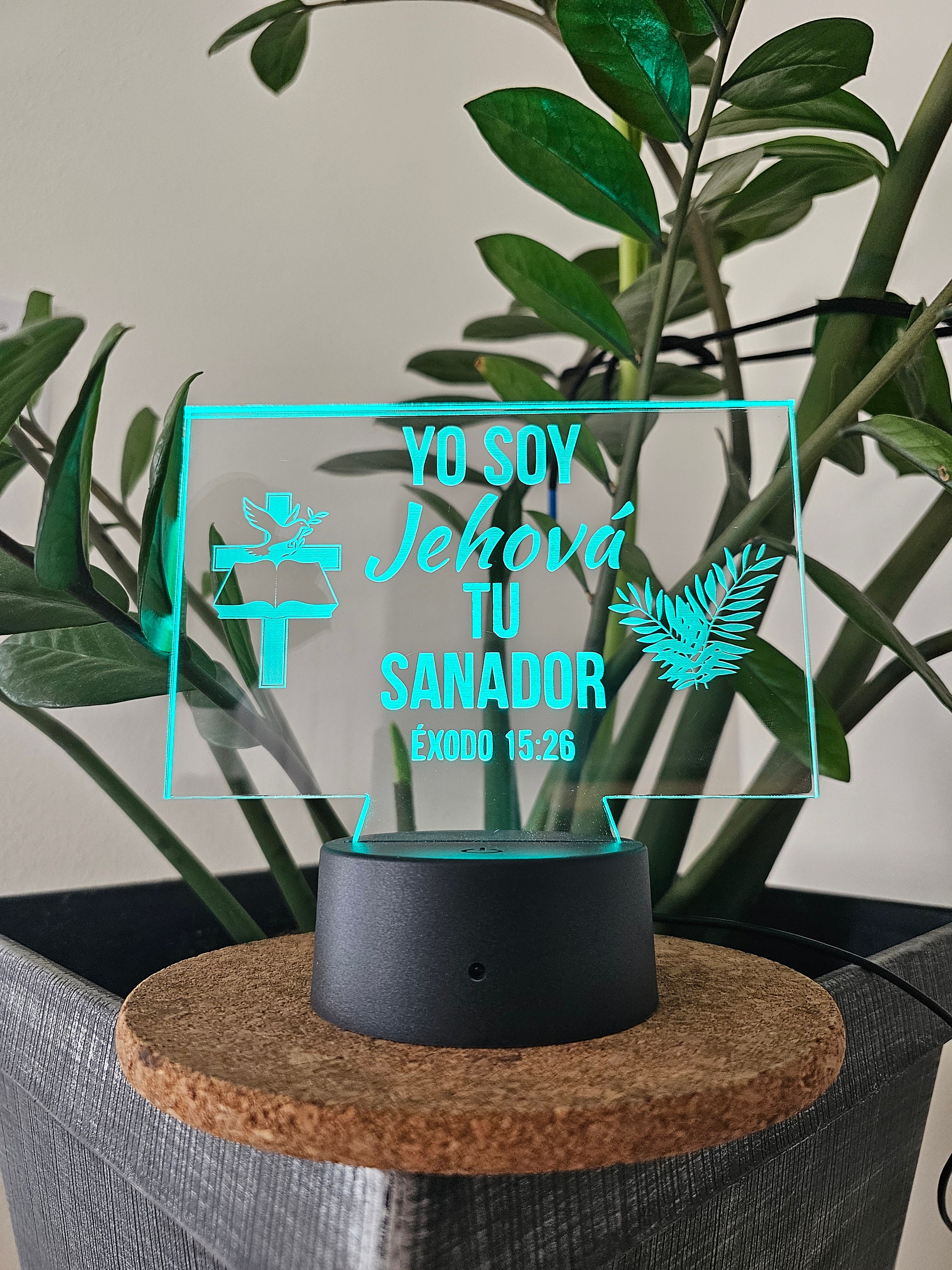 Engraved Logo With LED Base |custom for YOU| Décor for YOUR Room ...