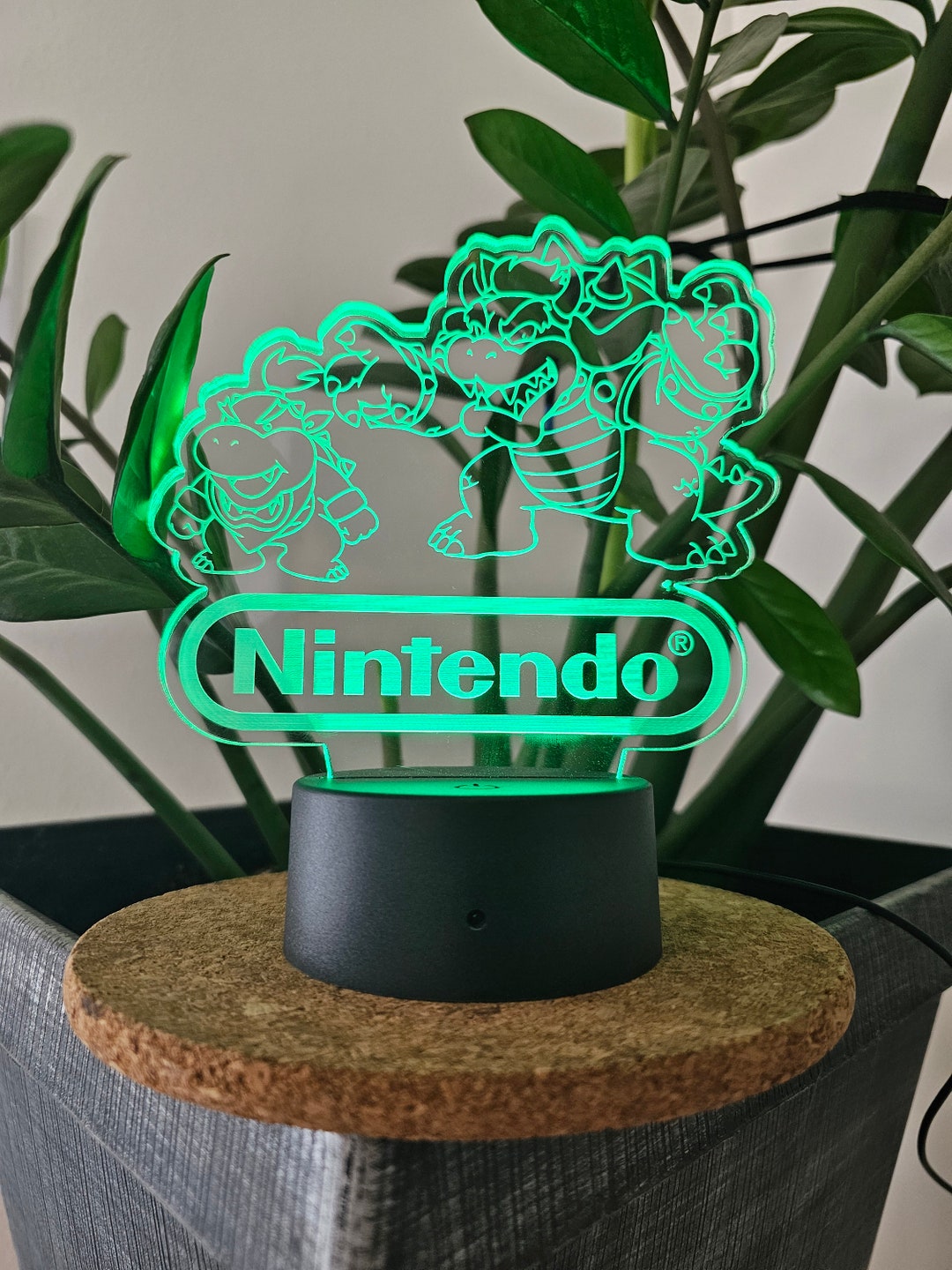 Engraved Logo With LED Base |custom for YOU| Décor for YOUR Room ...