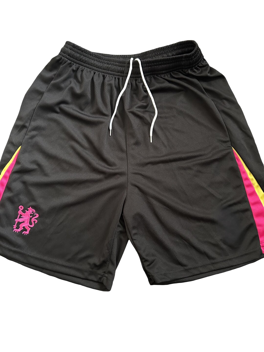 Chelsea Third Kit Shorts 2025: Anthracite Football Shorts, Pink Accents ...