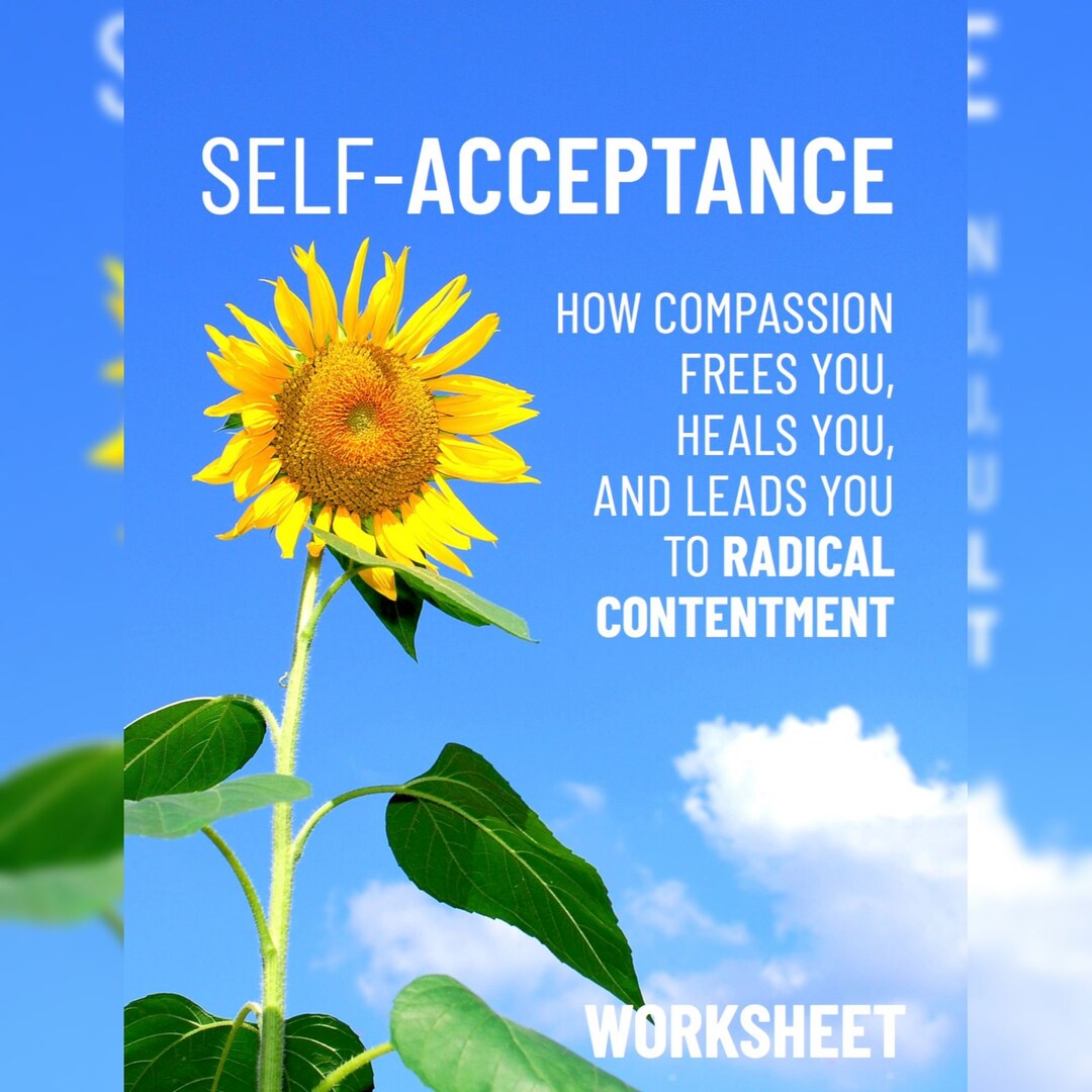 Worksheets, Boost Confidence, Embrace Authenticity, and Cultivate Inner ...