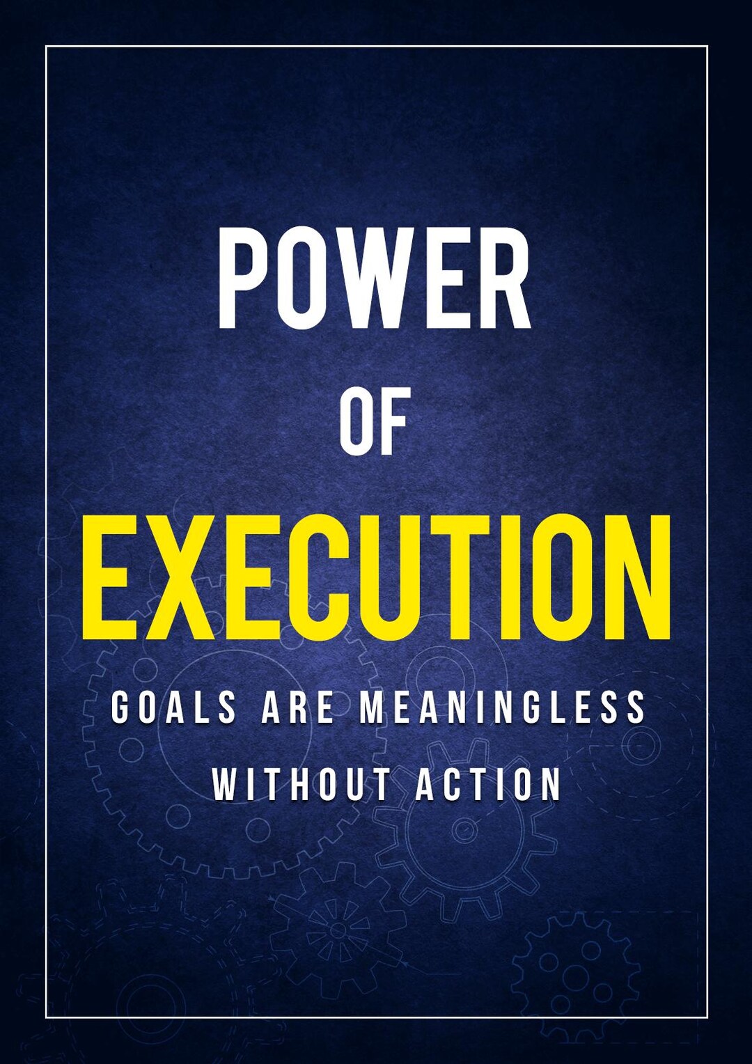 Power of Execution: Master Goal Setting & Achieve Success - Etsy