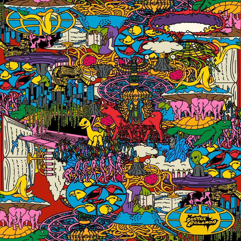 Poster theory of Creation - Etsy