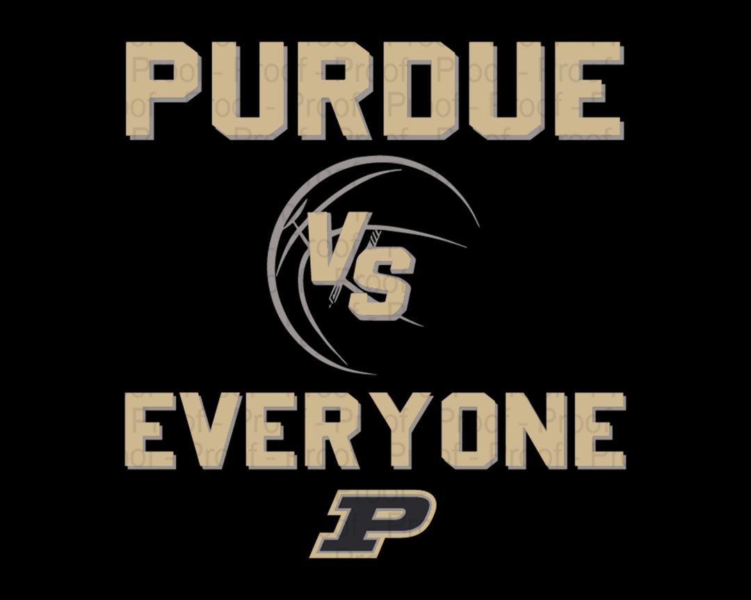 PURDUE Vs Everyone Png SVG Print Bundle, NCAA Basketball T-shirt Hat ...