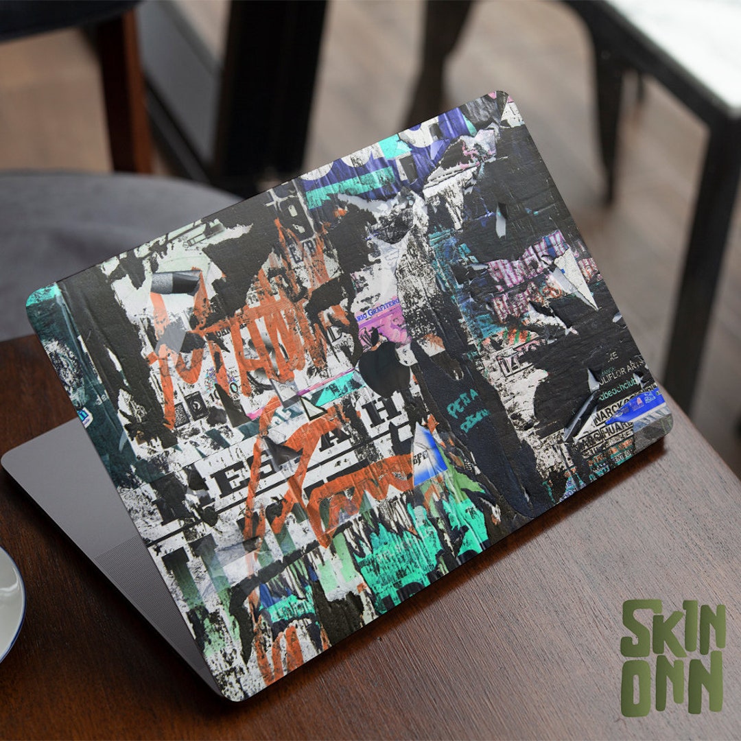 Urban Graffiti MacBook Skin Decal Durable Vinyl Protective Laptop Cover ...