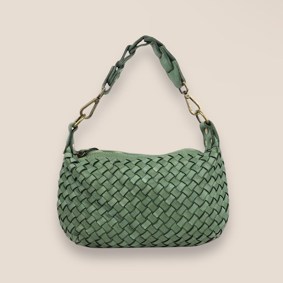 Braided Handbag, Braided Bag, Braided Bag, Crossbody Bag, Leather ...