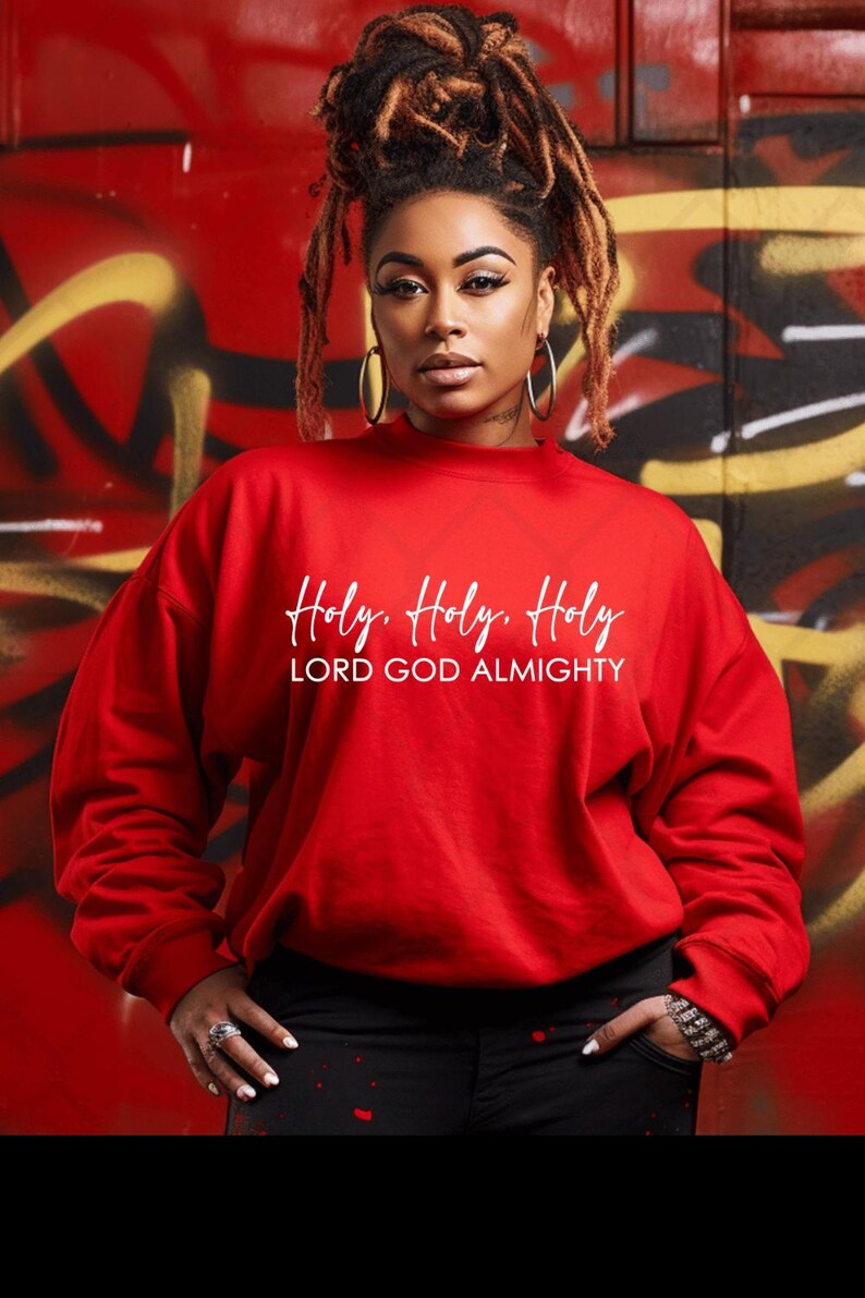 Holy Holy Holy, Christian PNG, Faith Png - Etsy