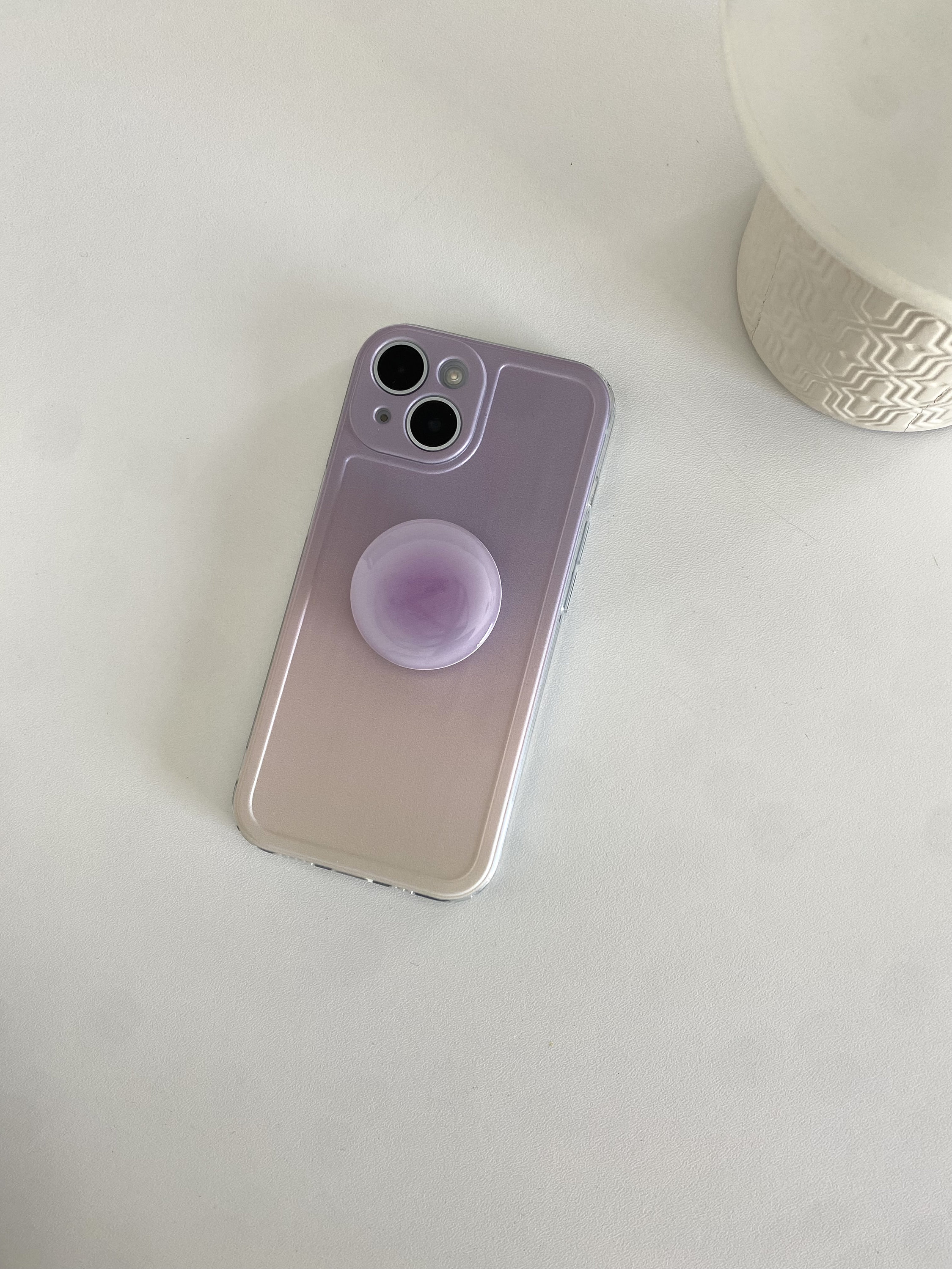 Pastel Colours Liquid Silicone With Phone Grip Unique iPhone Case ...