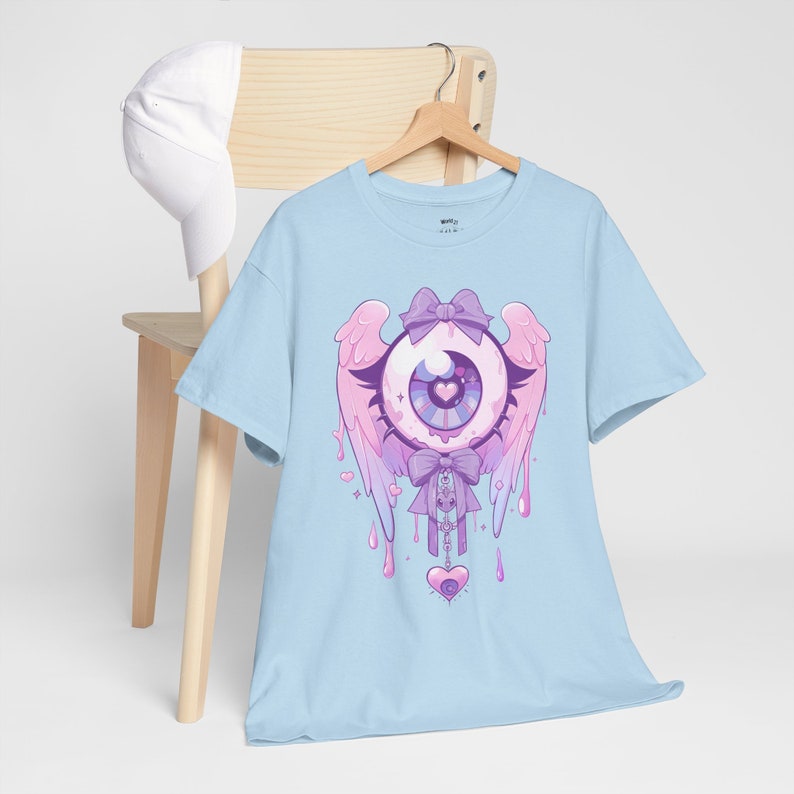Pastel Goth Eyeball T-shirt | Pastel Goth, Kawaii Clothes, Yami Kawaii ...